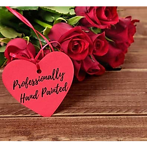 UA Creations Petrykiv Ethnic Rectangular Lacquered Wooden Jewelry Box with Lid, Hand Painted Flowers on Black, Beautiful Floral Design Gift for Women (red and blue)