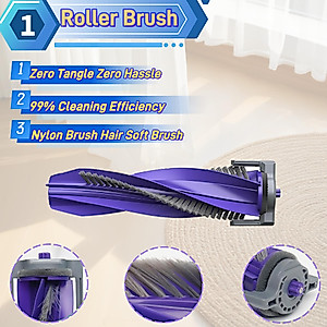 Avaenzo Narwal Freo X Plus Replacement Parts for Narwal Freo X Plus Accessories Kit with Main Brush,Filters,Dust Bag,Side Brushes,Mop Pads