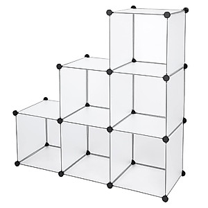 Modular Closet System - 6-Cube Storage for All Your Essentials