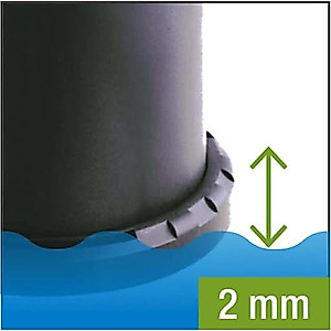 SICCE Ultra Zero 793 GPH Multi-Purpose Water Pump | Garden Hose Connection Portable Handle | Ultra Quiet Durable Aquarium Fish Tank Fountain Pond Hydroponics Terrarium Black | Freshwater & Saltwater