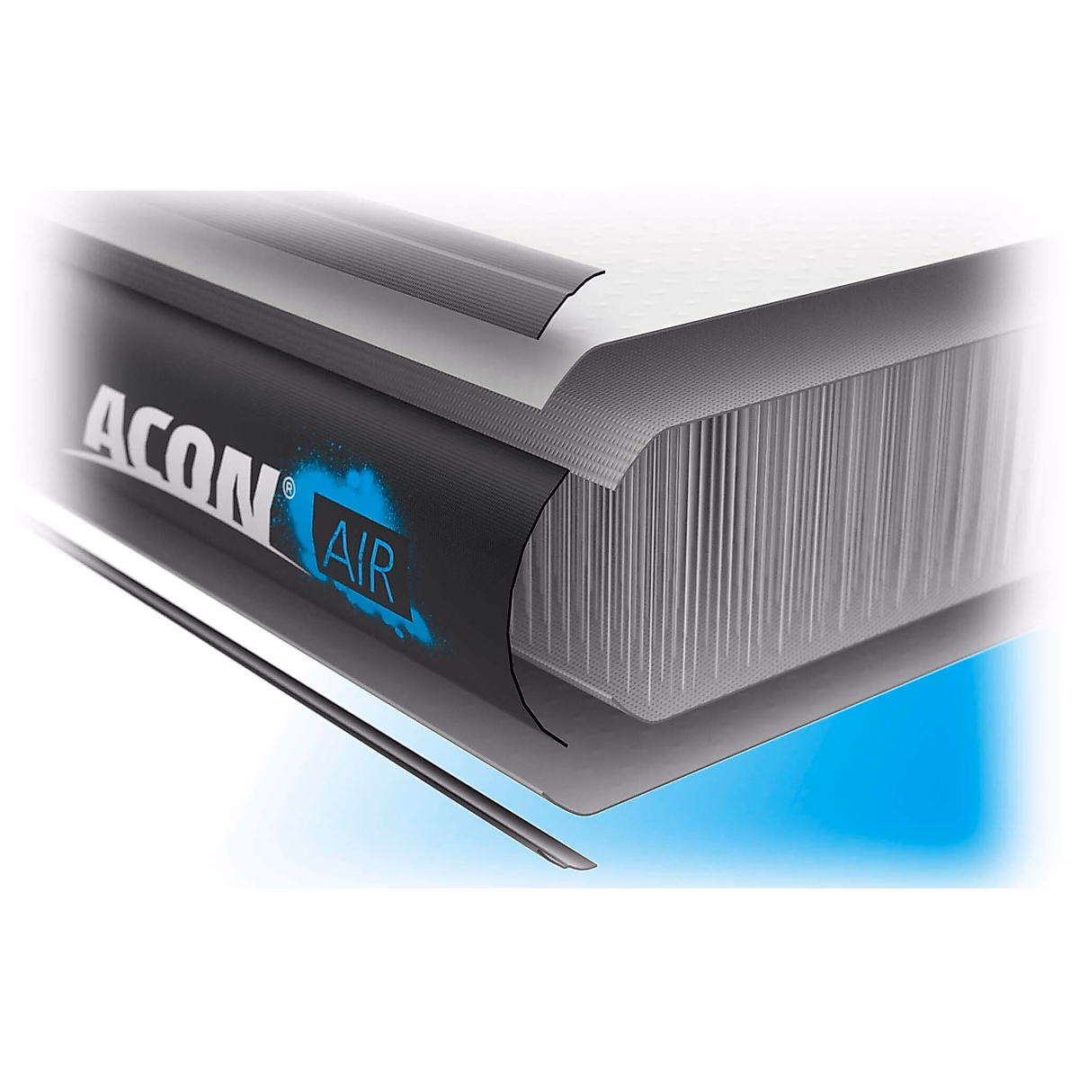 Acon airtrack 10ft Tumbling Mat | Indoor and Outdoor use | for Balance and Training | Yoga | with Pump and Carry Bag