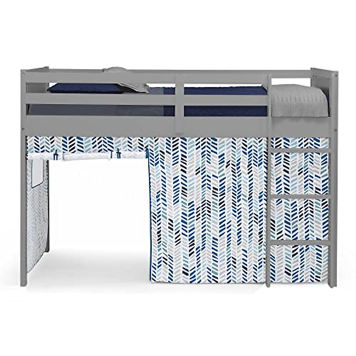 Delta Children Loft Bed Tent - Curtain Set for Twin Loft Bed (Bed Sold Separately), Arrowhead