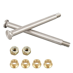 NICECNC Door Hinge Pin & Bushing Repair Kit Compatible with Ford Truck F100 F150 F250 F350 1973-1979, Bronco 1978-1979