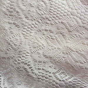 Off Shoulder Lace Dress, Women Two Piece White Lace Outfit Crop Tube Top Lace Crochet Low High Pencil Skirt Dress