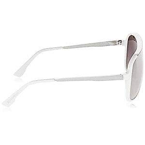 SOUTHPOLE 5070SP Modern Vented Lens UV400 Protective Aviator Pilot Sunglasses. Cool Gifts for Men, 59 mm, White & Grey
