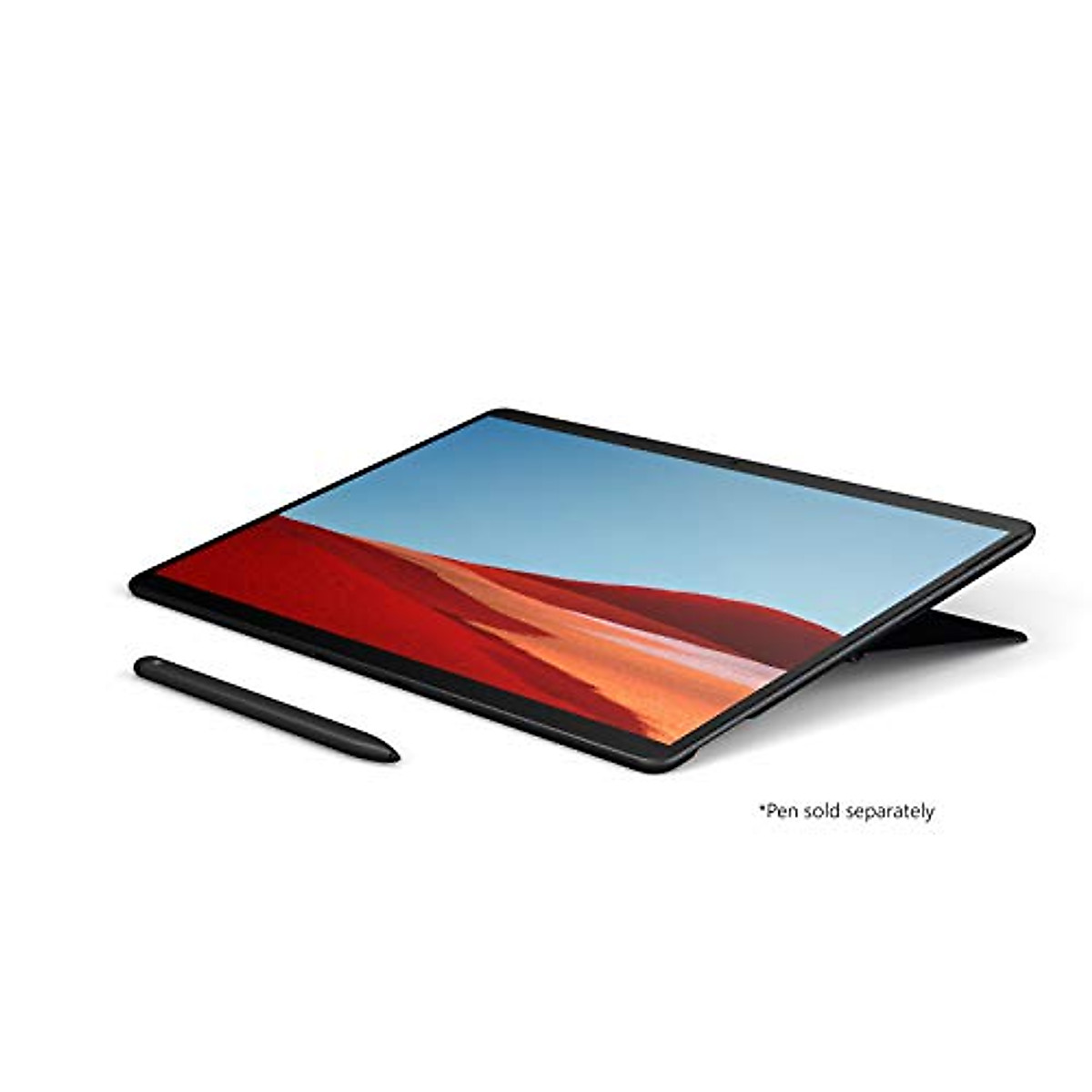 Microsoft Surface Pro X – 13" Touch-Screen – SQ1 - 16GB Memory - 256GB Solid State Drive – Wifi, 4G Lte – Matte Black, (Model: QFM-00001)