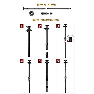 PIBM Stylish Simplicity Wine Rack Wine Rack Adjustable Height, Ceiling Mounted Hanging Wine Bottle Holder Metal Iron Wine Glass Holder High Cup Holder Wine Rack Wall Hanging, Bronze , 50*25CM