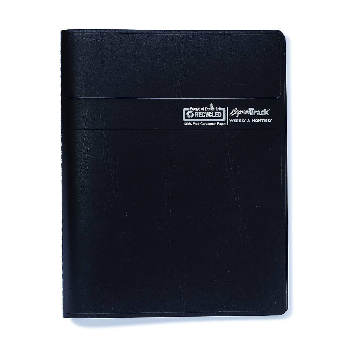 House of Doolittle Express Track Recycled Weekly Appointment Book/Monthly Planner, 11 x 8.5, Black Cover, 13-Month (Jan to Jan): 2023 to 2024