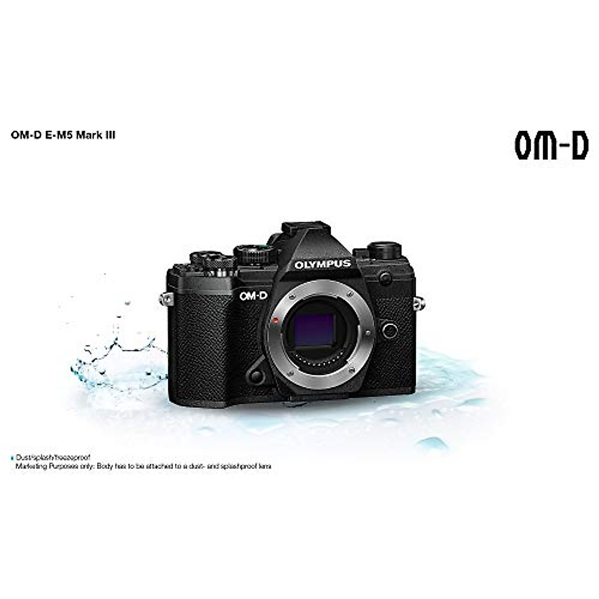 Olympus OM-D E-M5 Mark II Body Mirrorless Digital Camera [Black]International Version (No Warranty)