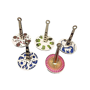 Vaveren 5 Pieces Wrist Yarn Ball Holder Crochet Yarn Holder on Wrist Yarn Storage Yarn Dispenser for Knitting Supplies DIY Sewing Crochet Enthusiast