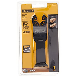 DEWALT Dwa4205 Oscillating Hardwood Blade,Black
