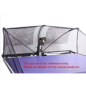 Suz Table Tennis Robot with Net Ping Pong Ball Machine S201 Automatic Table Tennis Machine for Training with 40mm+ Table Tennis Balls
