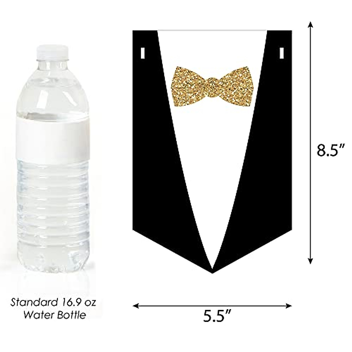 Big Dot of Happiness Promposal - Prom Proposal Bunting Banner - Party Decorations - Will You Go To Prom With Me?