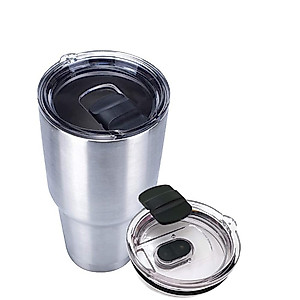 Covers For Yeti Magnetic Slider Replacement, 2-Pack Spill-Proof Maglsider Fit For Yeti Rambler 20 oz Tumbler, 10 oz Lowball and Mug