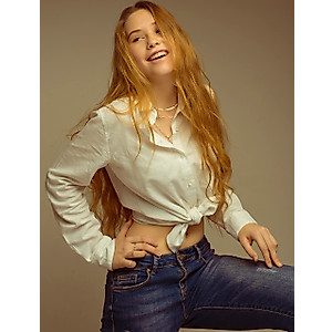 JoycuFF Gold Necklace for Women, Layered Trendy Jewelry for Teen Girls Aesthetic Birthday Gifts for Best Friends Initial Necklace Letter A Pendent 18K Gold Plated