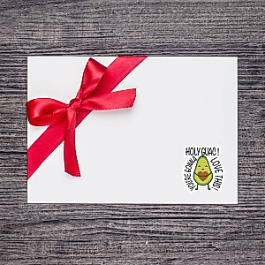 Wailozco 1.5'' You're Gonna Love This Avocado Stickers , Guacamole Stickers,Handmade Stickers,Business Stickers,Envelopes Stickers For Online Retailers,Handmade Goods,Small Business,500 Labels Per Roll