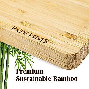 Bamboo Sofa Tray Rectangle Table Clip on Side Bed Sofa Arm Foldable Couch Tray with Phone Holder, Armrest Table Serving Tray for Drinks Coffee Snacks Remote Control