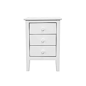 Adeptus Easy Pieces Nightstand, White