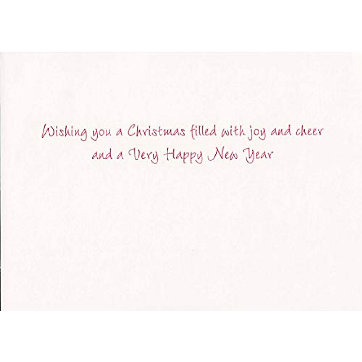 Masterpiece Studios Holiday Brights Collection 16-Count Boxed Christmas Cards with Envelopes, 7.8" x 5.6", Happy Santa (74630)