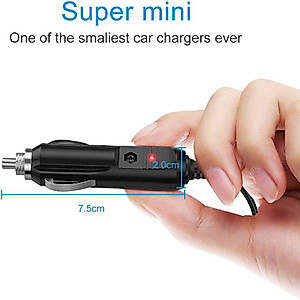 Parthcksi Car DC Adapter for Uniden BCD996P2 Bearcat Digital Mobile Scanner Auto Vehicle Boat RV Camper Lighter Plug Power Supply Cord Cable Charger PSU