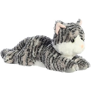 Aurora® Adorable Flopsie™ Lily™ Stuffed Animal - Playful Ease - Timeless Companions - Gray 12 Inches