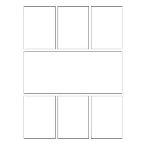 Blank Comic Book for Kids: Create Your Own Story, Drawing Comics and Writing Stories