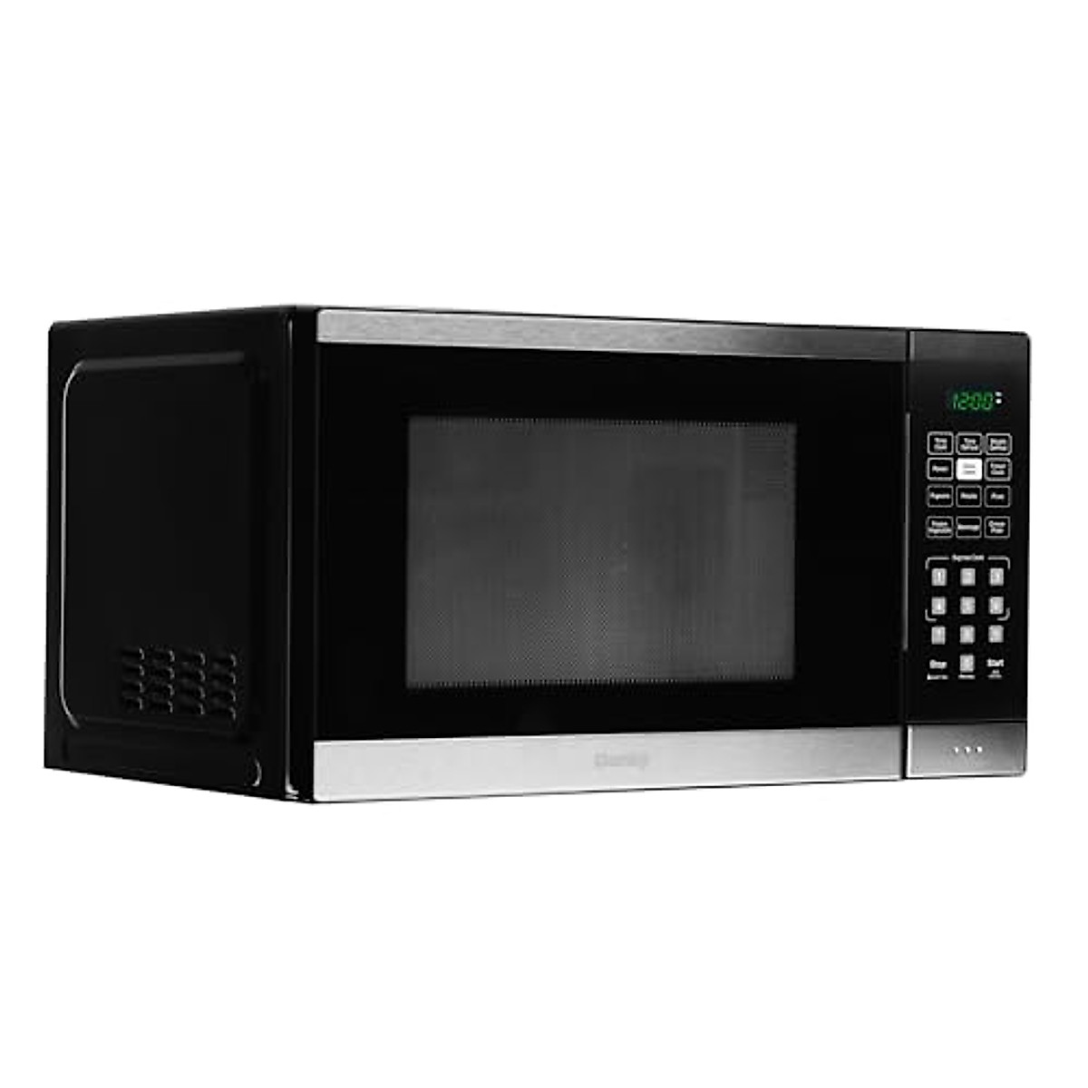 Danby DBMW0925BBS 0.9 cu. ft Countertop Microwave, Black and Stainless Steel
