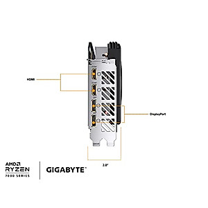 GIGABYTE Radeon RX 7900 XTX Gaming OC 24G Graphics Card, 3X WINDFORCE Fans, 24GB 384-bit GDDR6, GV-R79XTXGAMING OC-24GD Video Card