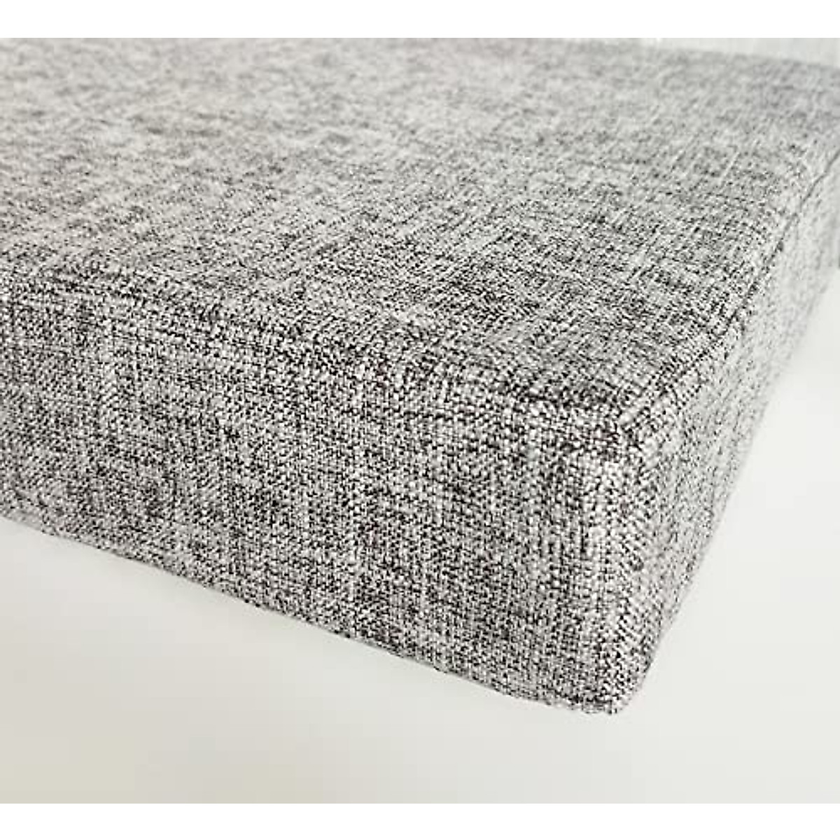 Kiyeocca Custom Cushion for Window Seat, Breakfast Nook Seat Cushions, Indoor Bench Seating Cushion Non Slip, High Density Foam Cushion for Bay Seat Window, 60 inches Long