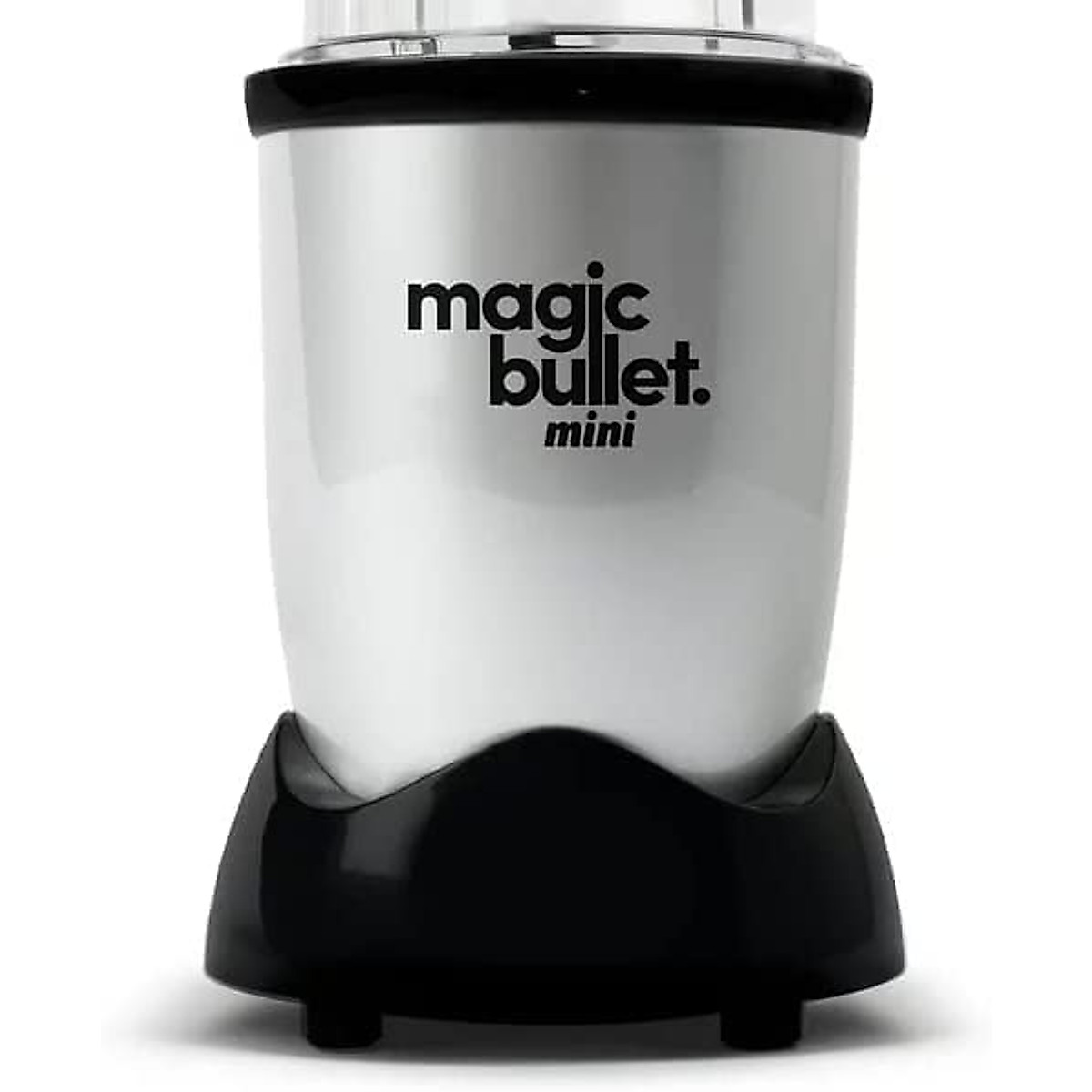 ADEMA MAGIC BULLET Silver/Black Mini Compact Personal Food Blender 14 oz.