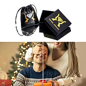 TRIPOD JEWELRY 15mm Full Iced Out Diamond Cuban Link Chain - Hip Hop 18K Gold Plated Bracelet for Men Women, Birthday Gift & Christmas Gift (18K Gold - 15mm, 8.50)