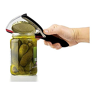 Starfrit Mightigrip Jar Opener,Black/Red