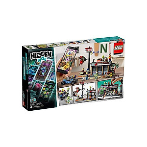 LEGO Hidden Side Shrimp Shack Attack 70422 Augmented Reality [AR] Building Set with Ghost Minifigures and Toy Car for Ghost Hunting, Tech Toy for Boys and Girls (579 Pieces)
