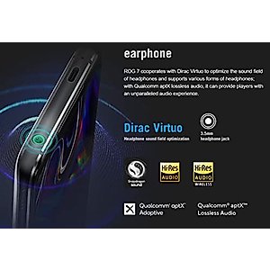 ASUS ROG Phone 7 5G Dual 256GB 8GB RAM Factory Unlocked (GSM Only | No CDMA - not Compatible with Verizon/Sprint) Tencent Version - White