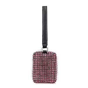 Chanrekenti Rhinestone Purse Evening Bag for Women Crystal Handbags for women Crossbody Purse with Chain for Party