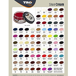 TRG Leather Cream Shoes For Bags, Nourishment and Care, Many Colors, 1.7 fl.Oz (156 - Morello Cherry)