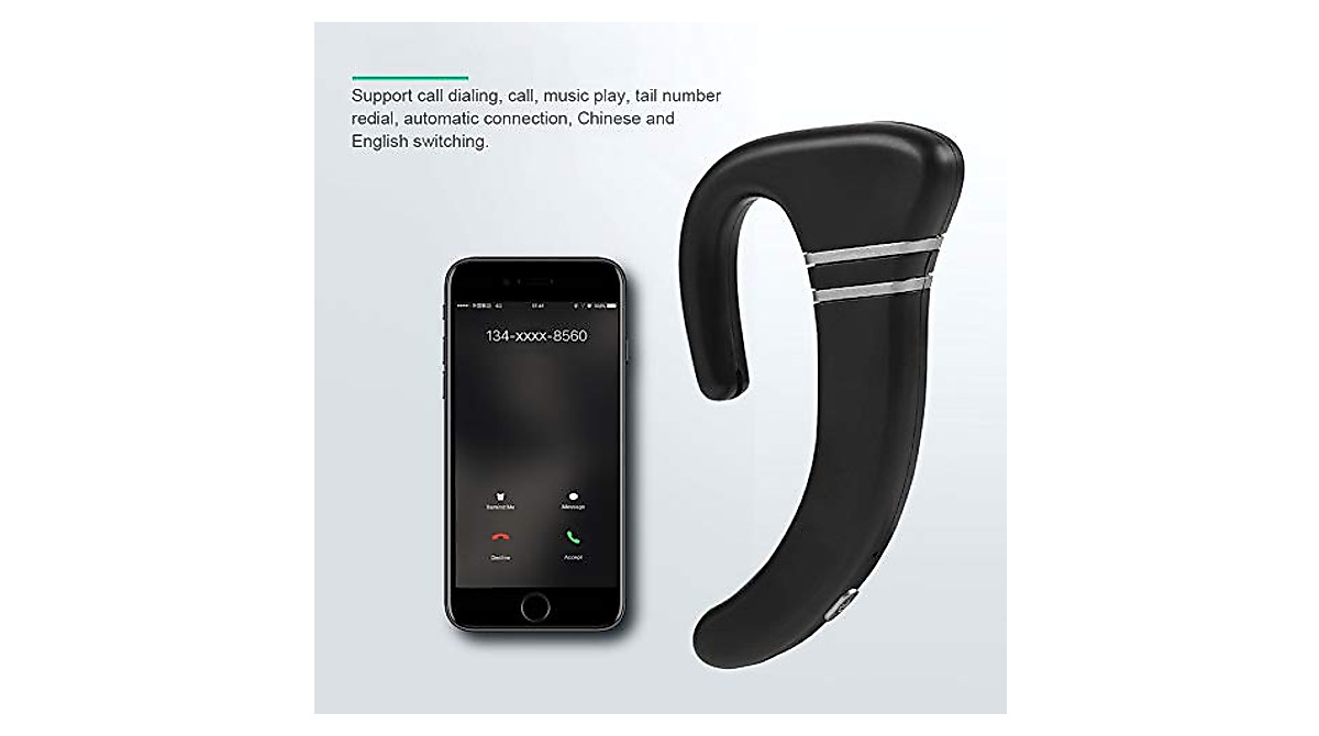 Wireless Bone Conduction Ear Hooks | FOSA True Open-Ear Headphones