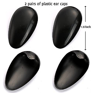 Borogo Hair Dye Coloring DIY Beauty Salon Tool Kit 20Pieces Hair Tinting Bowl, Dye Brush, Ear Cover, Gloves for DIY Salon Hair Dye Tools Hair Coloring Bleaching Hair Dryers Hair Dye Tools