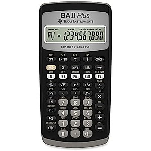 TEXBAIIPLUS - BAIIPlus Financial Calculator