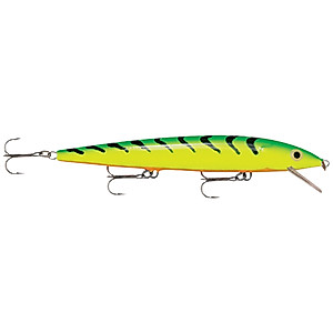 Rapala Husky Jerk 14 Fishing lure (Firetiger, Size- 5.5), Gold, 10