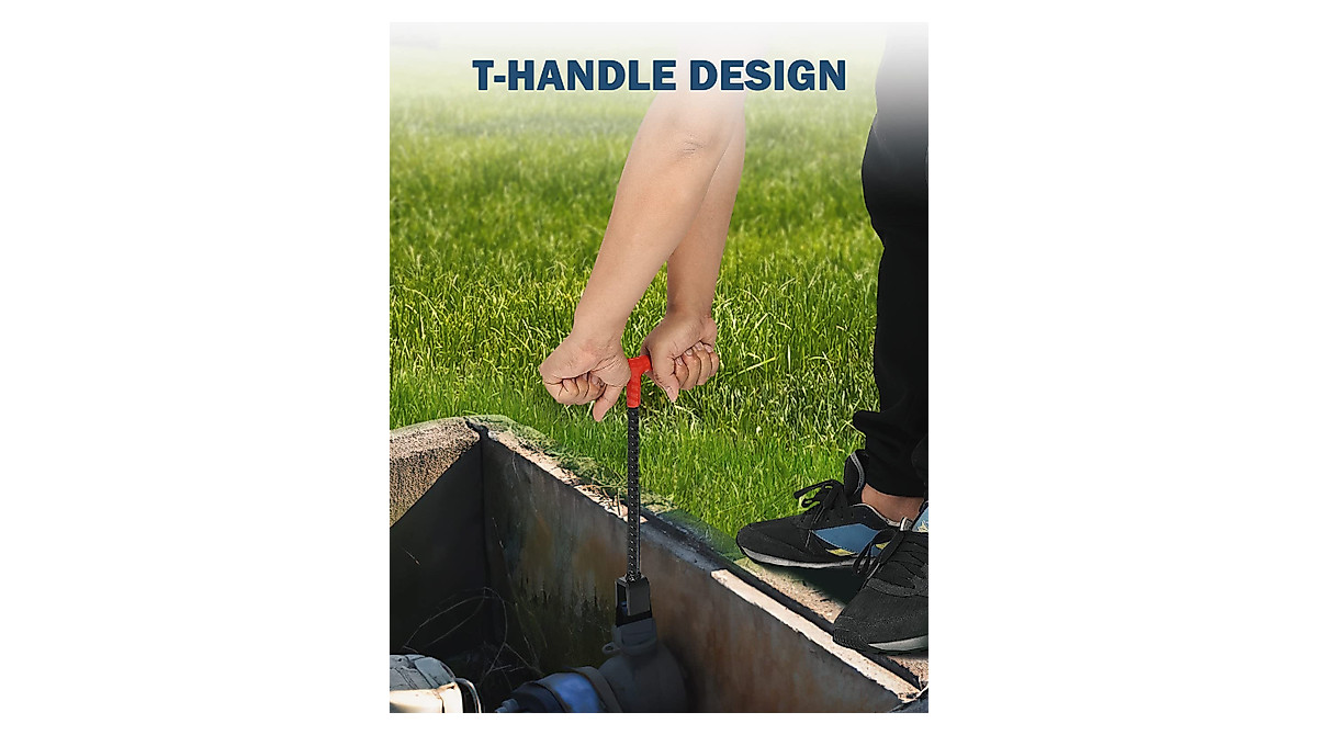 JOYTUTUS 12" Water Meter Tool - Convenient & Durable