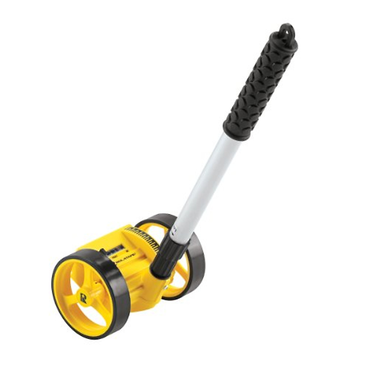 ROLATAPE RT204 Dual 4-inch Measuring Wheel , Yellow