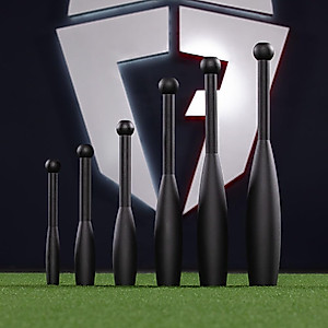 Titan Fitness 5 LB Steel Weight Indian Club for Strength Training, Rehabilitation, Stretching, Conditioning, Rotational and Functional Training, Improves Grip and Full Body Workout