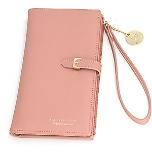 Valentoria Womens Long Wallet Wallet ClutchPurse Handbag Zipper Wristlet Pocket Card Holder