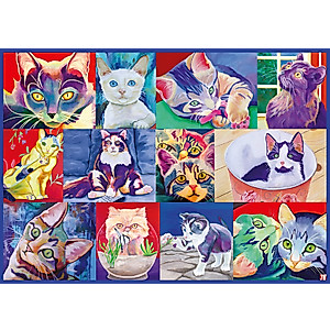 Ravensburger Hello Kitty Kat 500 Piece Large Format Jigsaw Puzzle for Adults - 16938 - Every Piece is Unique, Softclick Technology Means Pieces Fit Together Perfectly
