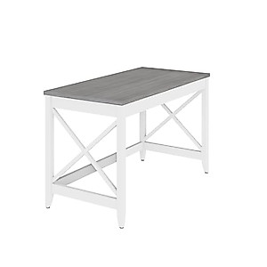 Alera ALEWSF4824GY 47.24 in. x 23.62 in. x 29.53 in. Farmhouse Writing Desk - Gray