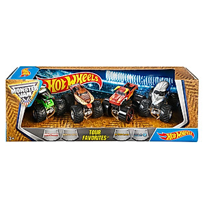 Hot Wheels Monster Jam Tour Favorites – Styles May Vary