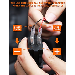 Savadicar Dual USB Car Charger Socket for GT-3 Shifter Storage Box Organizer