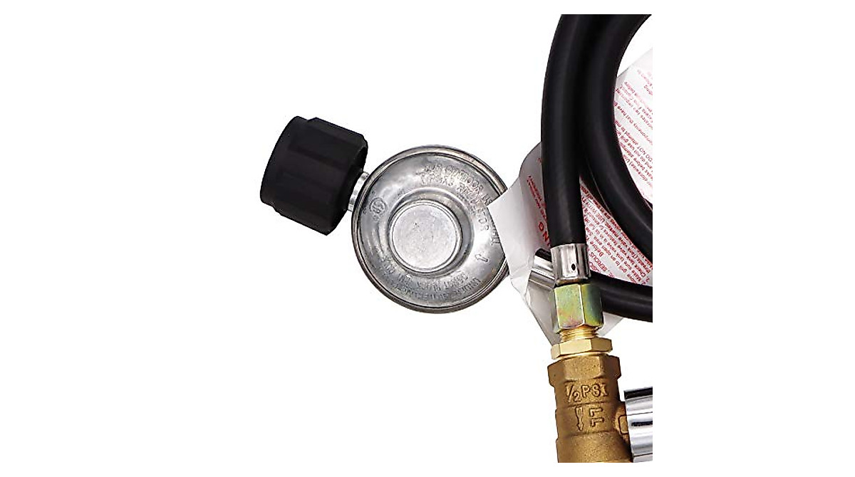 METER STAR Propane Fire Pit Regulator Kit up to 90,000 BTU