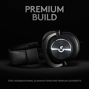 Logitech G Pro Gaming Headset, Black (Renewed)